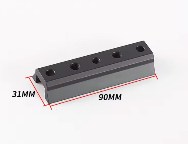 90mm Mini Dovetail Rail Plate, Guide Scope Mount
