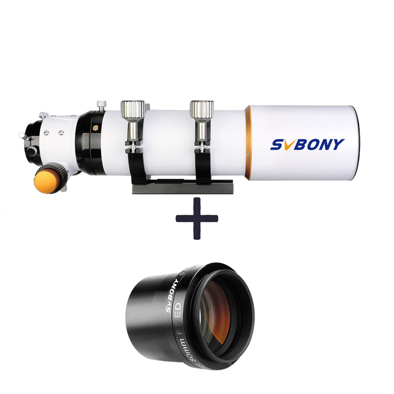 SV503 Telescope ED 80mm F7 Doublet Refractor for Astronomy, SV Bony ED ...